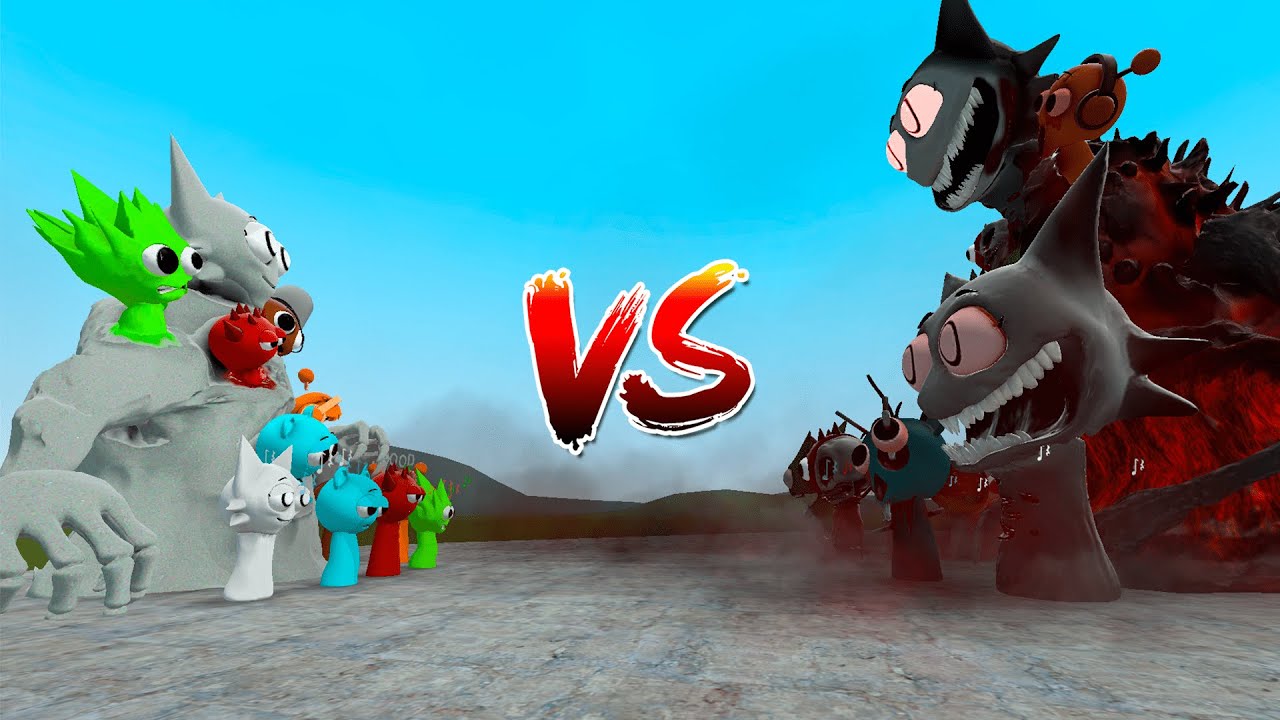 ALL SPLUNKY PHASES VS ALL ALL SPLUNKY NORMAL In Garry's Mod! - YouTube