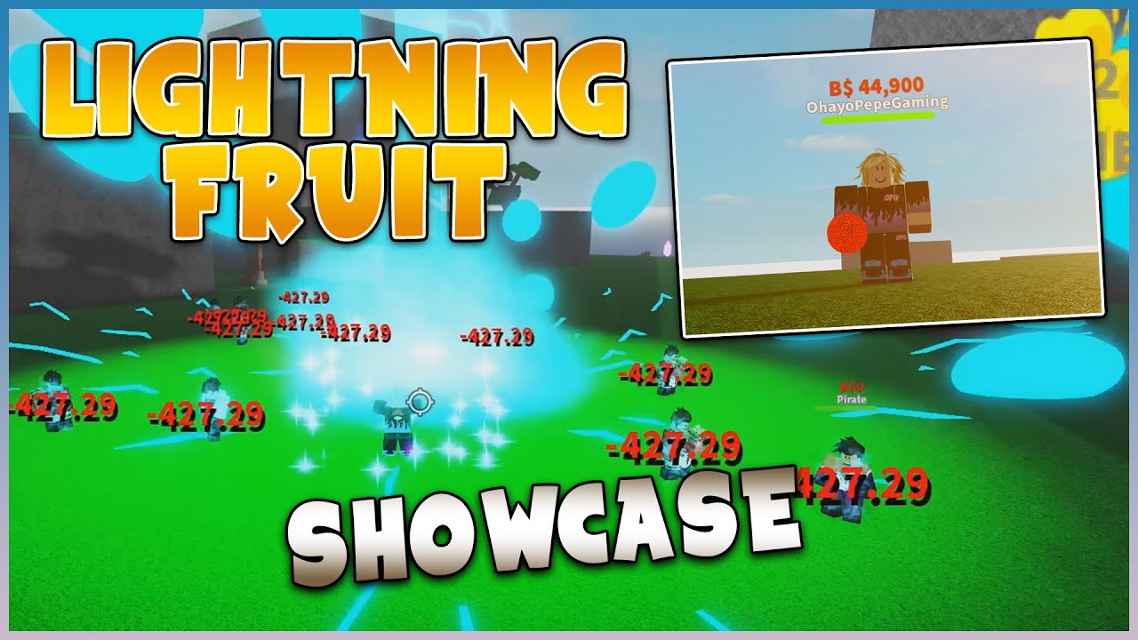 LIGHTNING FRUIT SHOWCASE + HUGE FRUIT GIVEAWAY | Square Piece - YouTube
