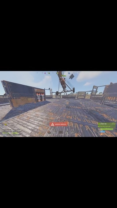 Don’t let bro fly again #rust #oilteam #rustclips #rustconsole #rustgame #rustpvp #minicopter ...