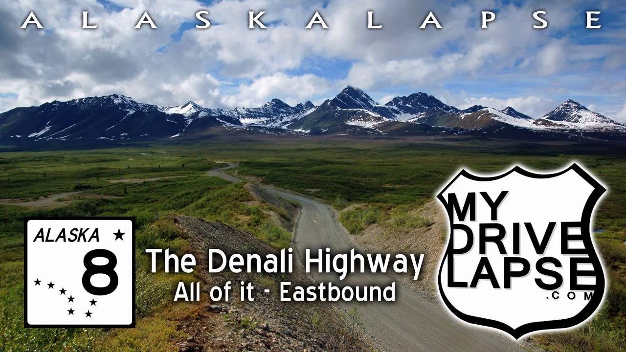 Driving the Denali Highway, Alaska: Eastbound - YouTube
