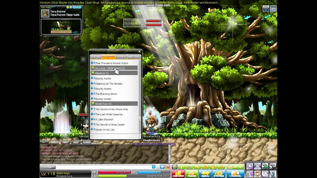 maplestory neo city start quest - YouTube