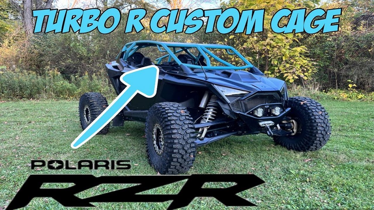 2023 POLARIS RZR TURBO R CUSTOM CAGE BUILD - YouTube