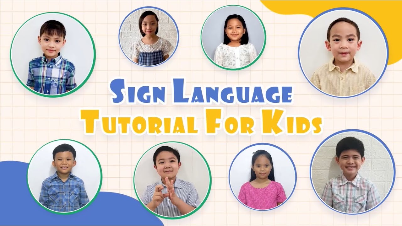 Sign Language Tutorial for Kids - School Terms - YouTube