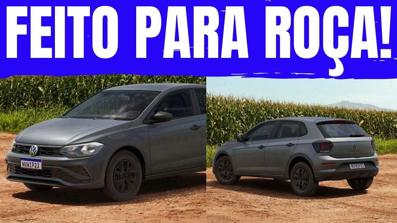 LANÇAMENTO NOVO VOLKSWAGEN POLO ROBUST 2025! O POLO FEITO PARA O ...