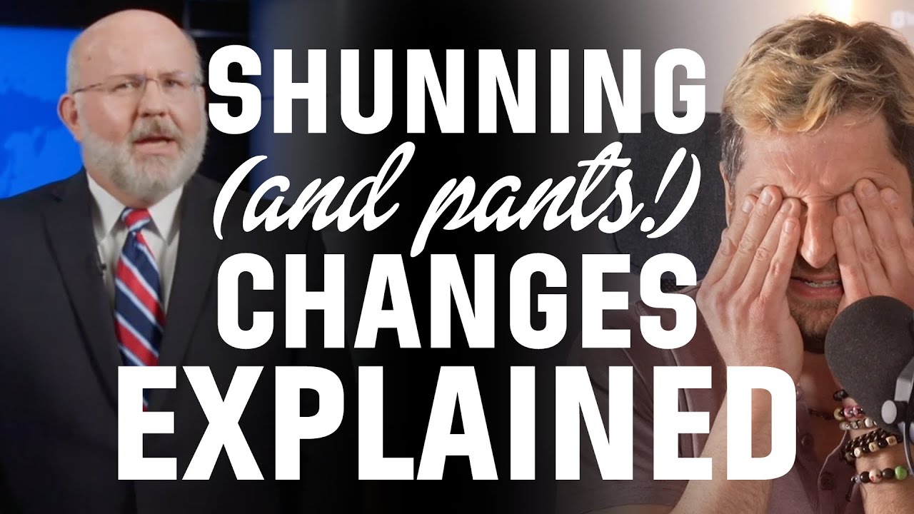 Shunning (and pants!) changes explained - YouTube