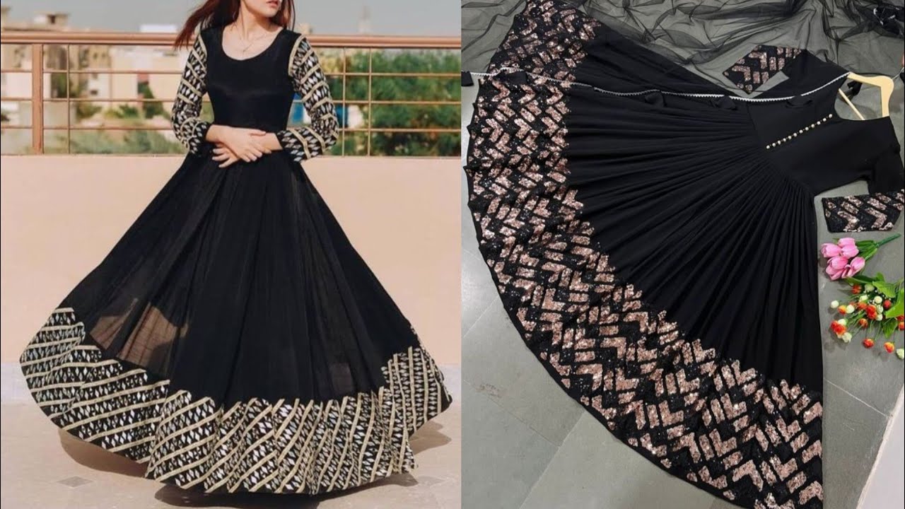 Latest Long Frock Stitching Ideas || Beautiful designer long Frock ...