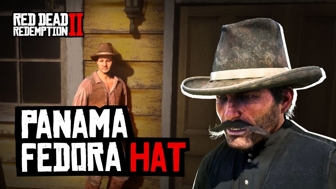 Red Dead Redemption 2 - Panama Fedora Hat - YouTube