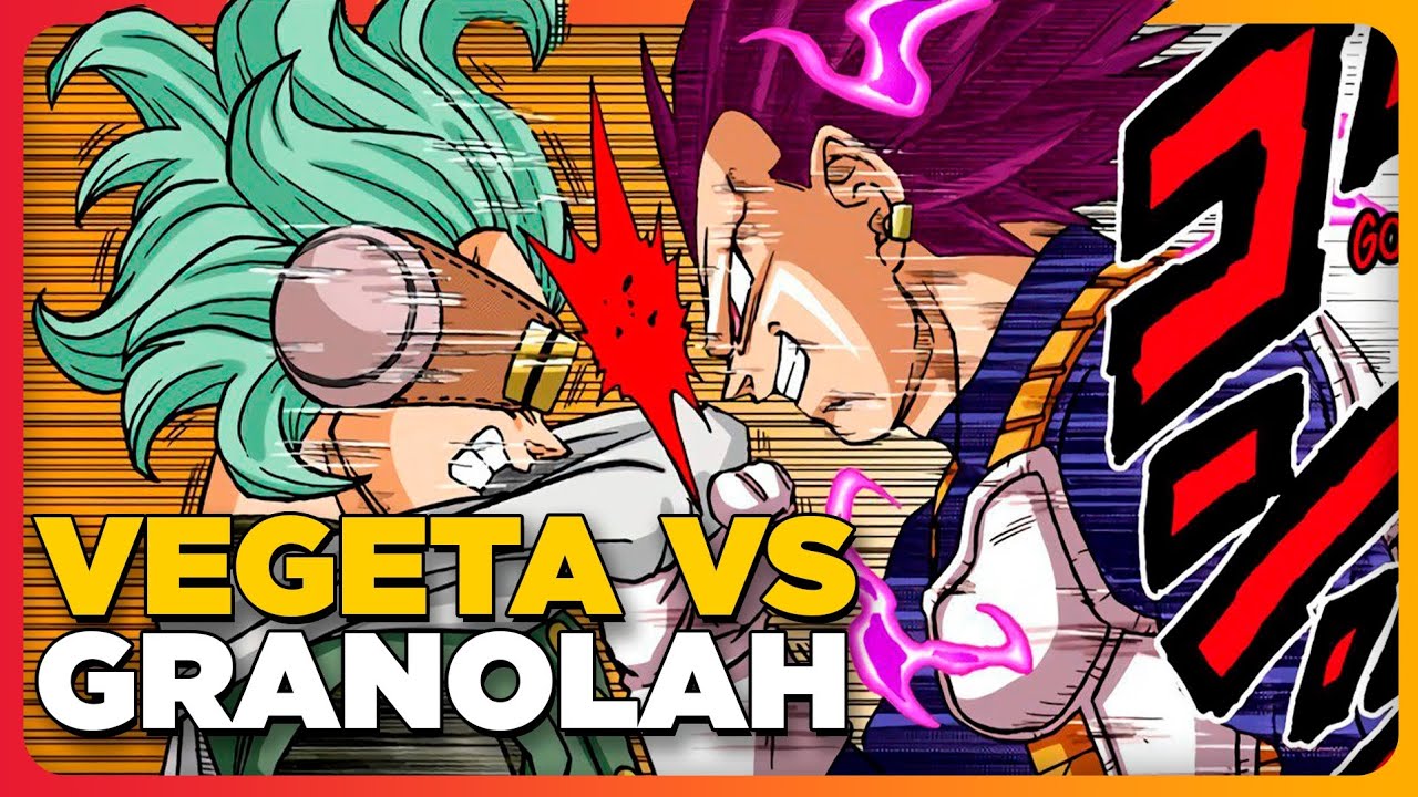 VEGETA ULTRA EGO VS GRANOLA (COMPLETO COLORIDO) - YouTube