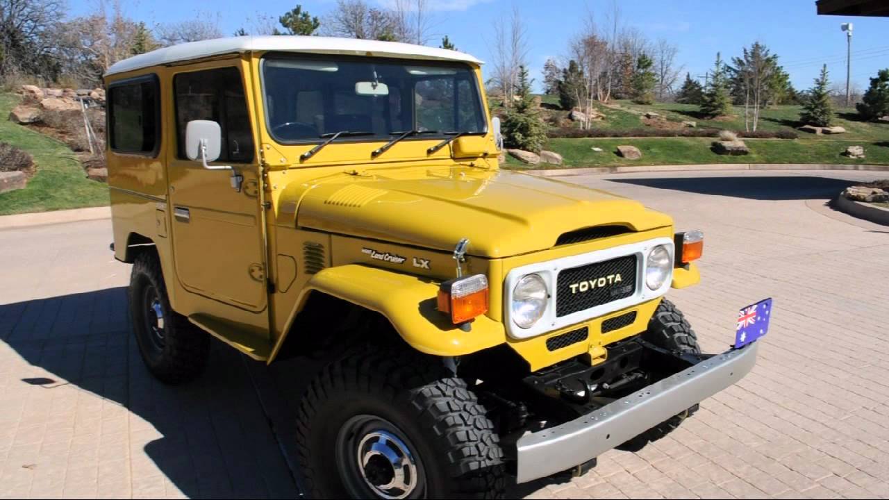 1983 Toyota Land Cruiser BJ42LX- SOLD - YouTube