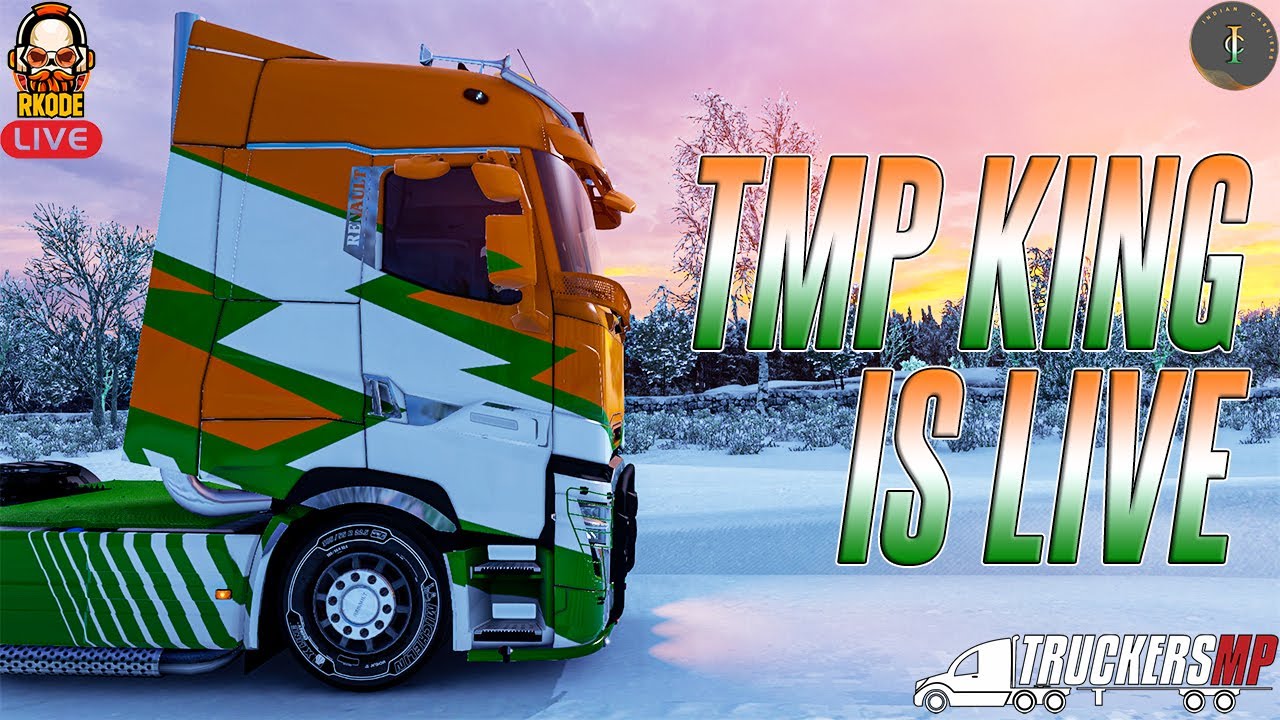 ETS2 Live | TruckersMP Live | Euro Truck Simulator 2 Live | Logitech ...