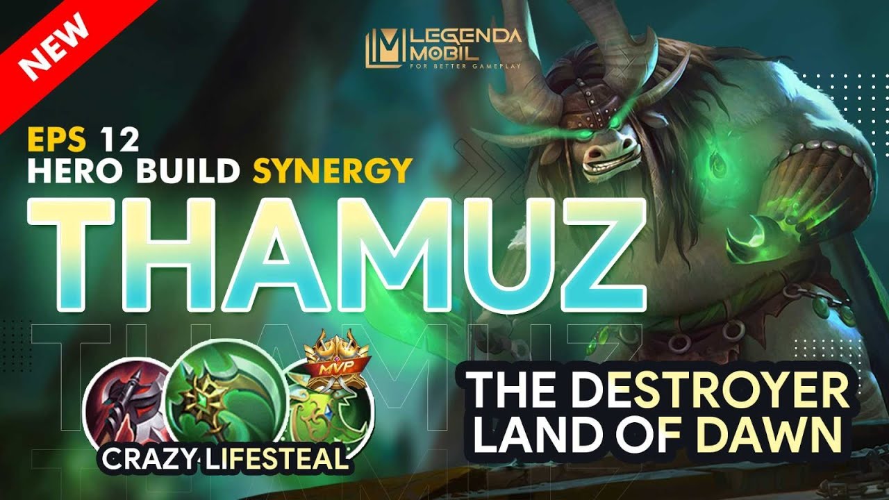 THAMUZ : BEST BUILD SYNERGY - MOBILE LEGENDS BANG BANG INDONESIA | 2023 ...