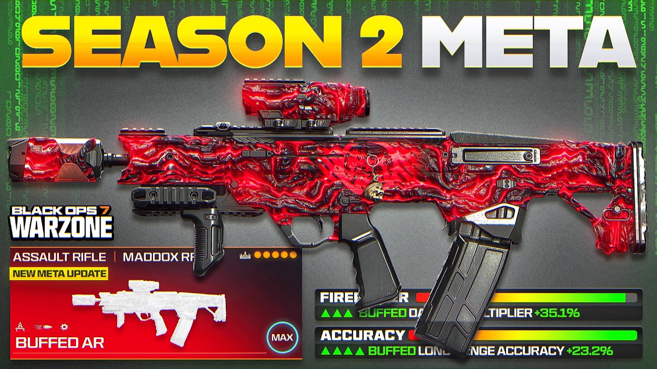the *NEW* BEST MADDOX RFB AR META LOADOUT for WARZONE BO7! (Best COD ...