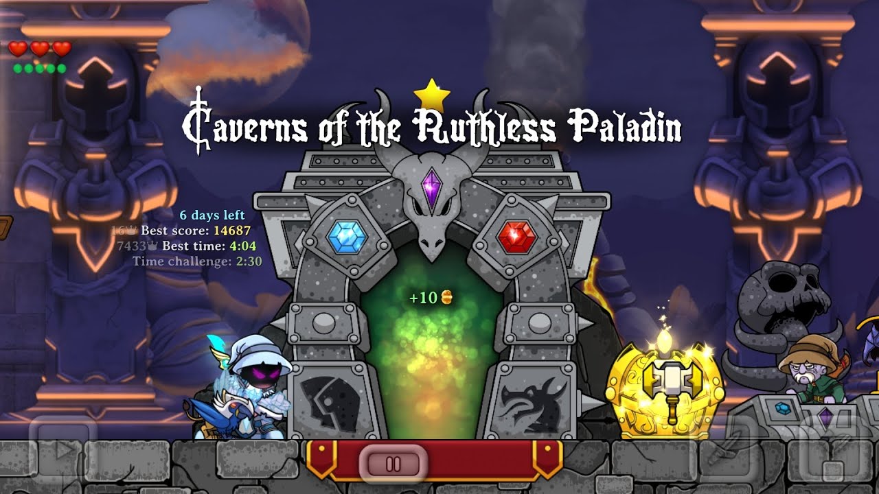 Magic Rampage / Caverns Of The Ruthless Paladin / Weekly Dungeon - YouTube