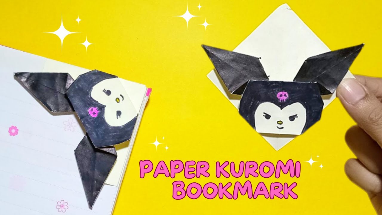 How to Make a Kuromi Bookmark |Easy Kuromi Bookmark - YouTube