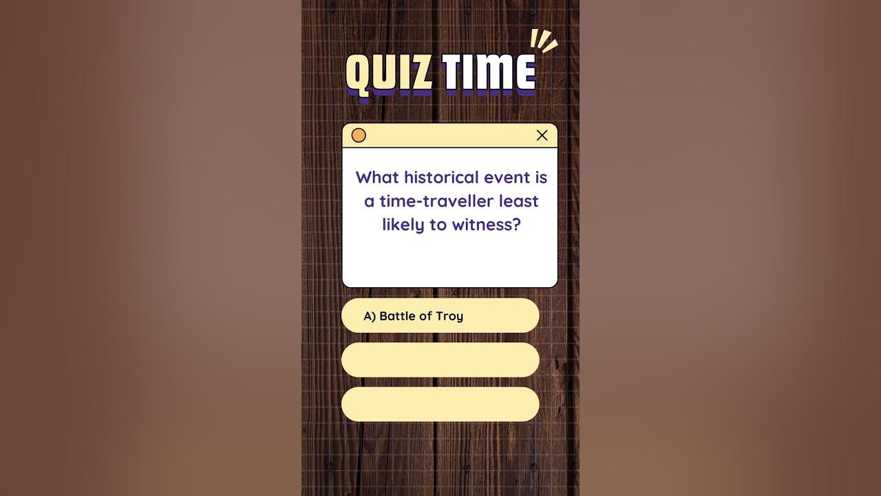 Solve the Riddle : Time Traveling Conundrum #puzzle #riddles #quiz ...