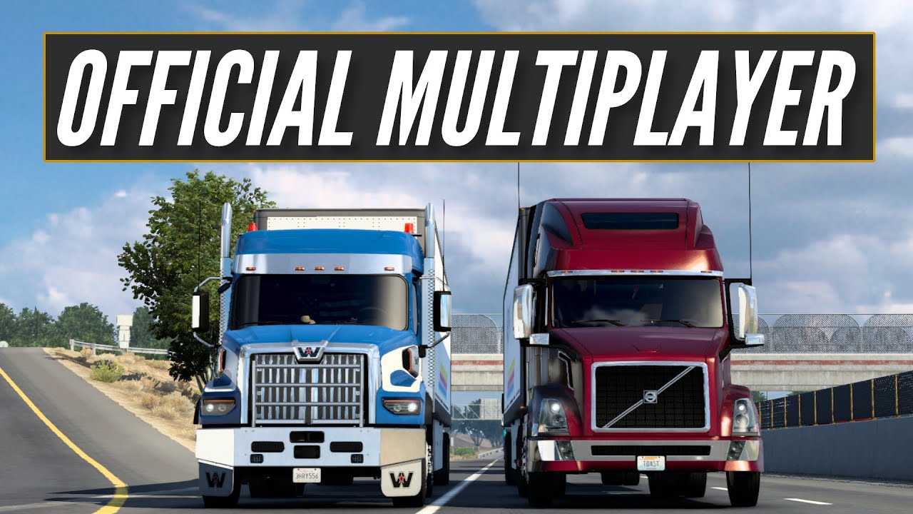 ATS 1.41 - Official Multiplayer Gameplay | American Truck Simulator ...
