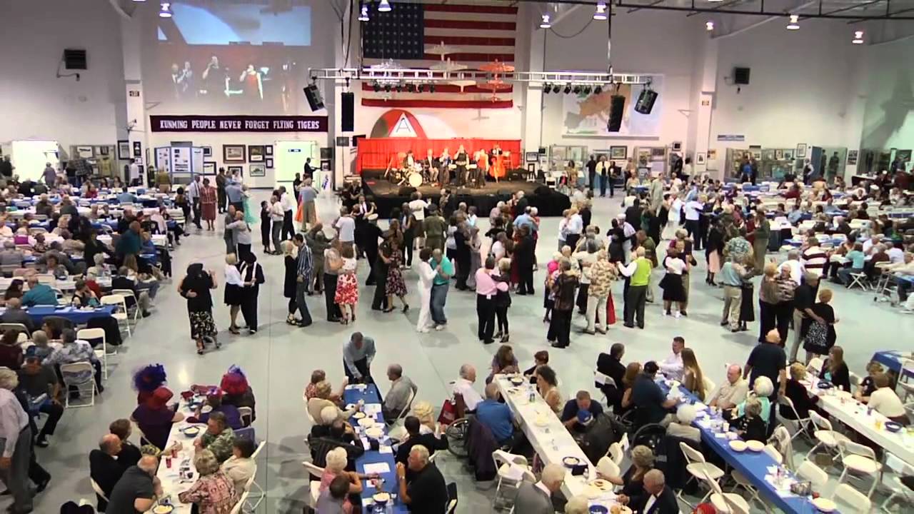 Annual Night in the 40's Big Band Dance Fundraiser Event - YouTube