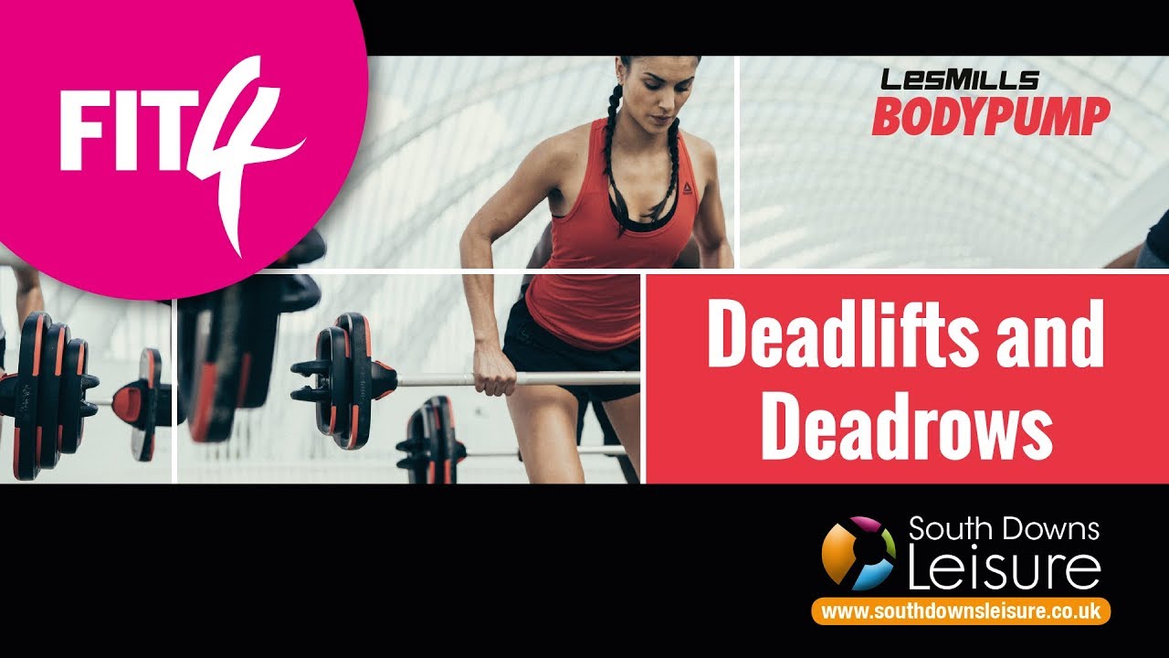 Bodypump Technique - Deadlift Deadrow - YouTube