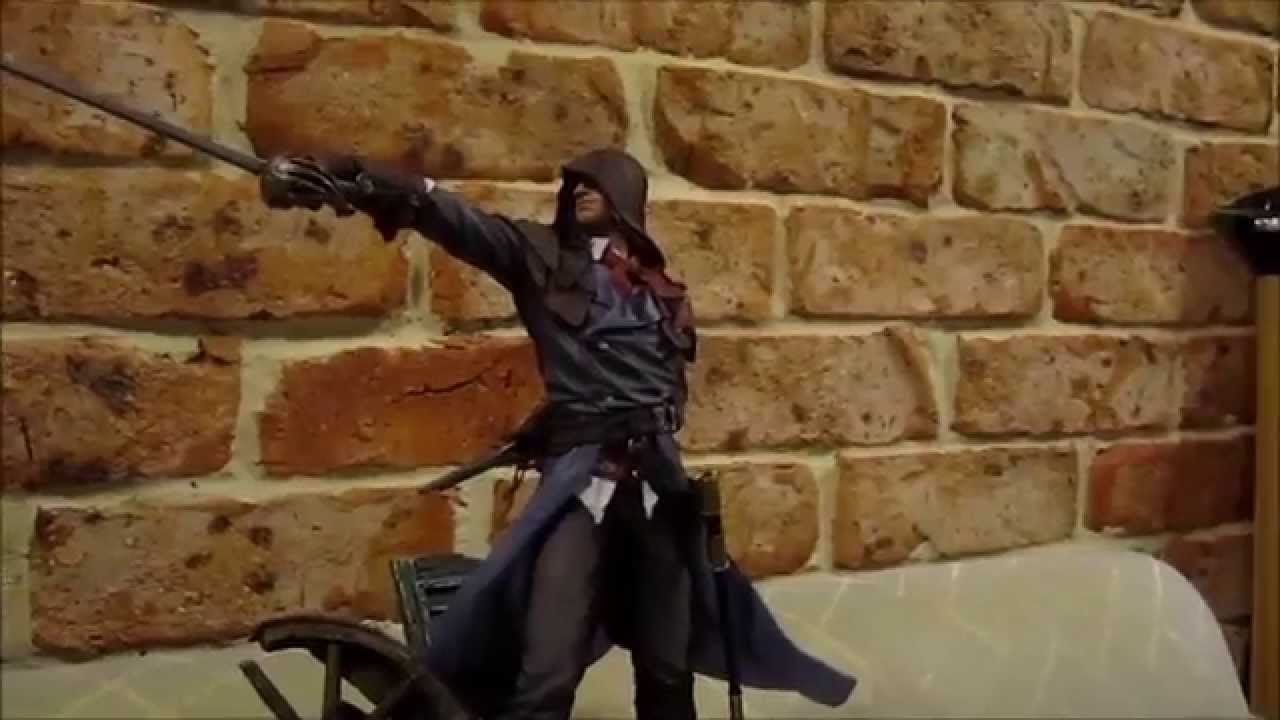 Assassin's Creed Unity: Arno, The Fearless Assassin Statue! - YouTube