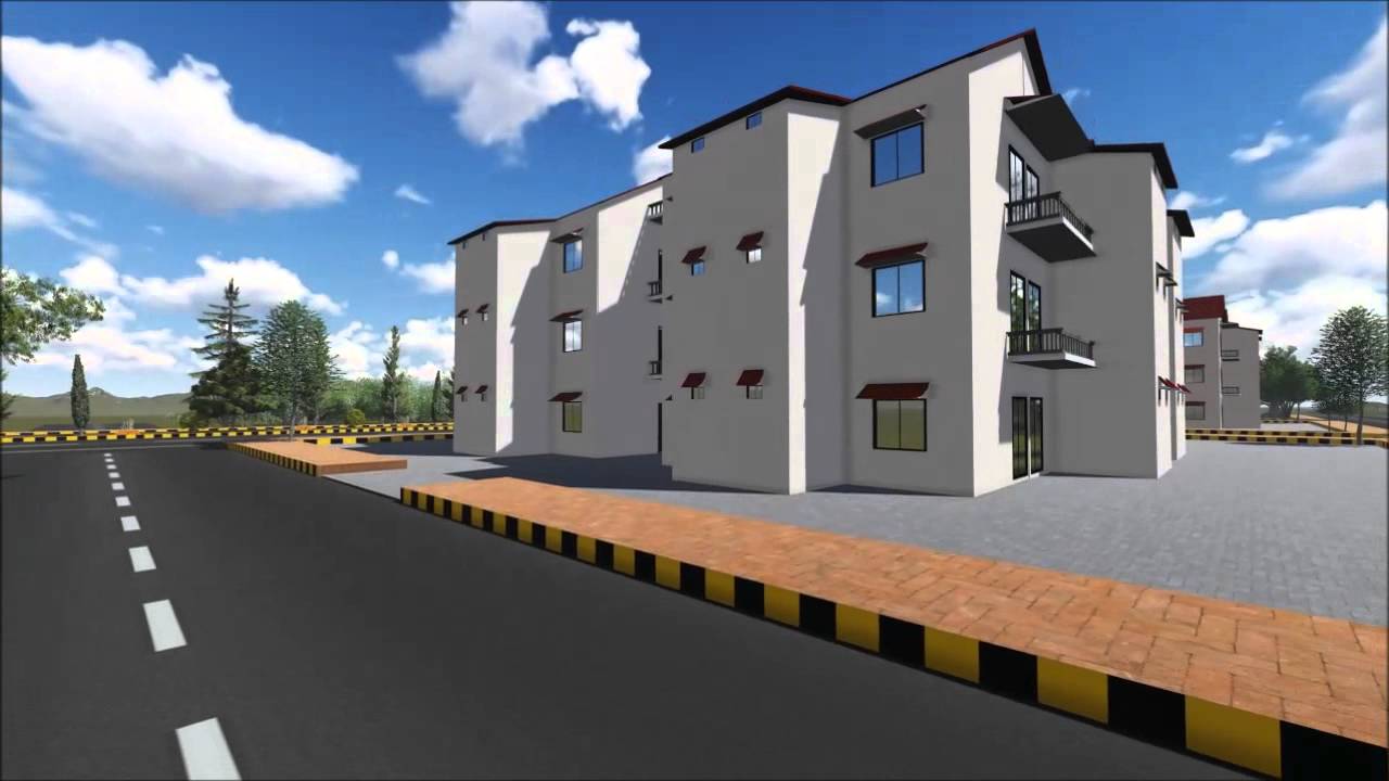 Colony 3d architectural animation - YouTube