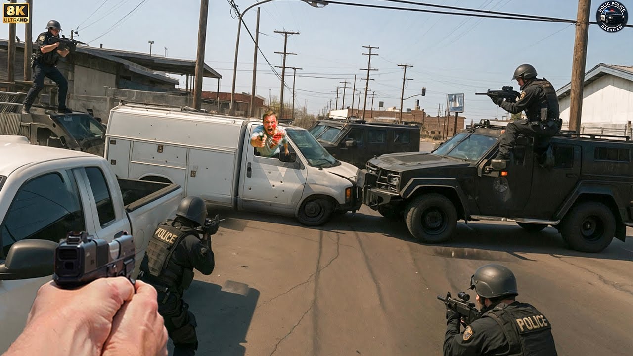 INSANE Police Chase Shootout 2025 – High-Speed Pursuit Caught on ...