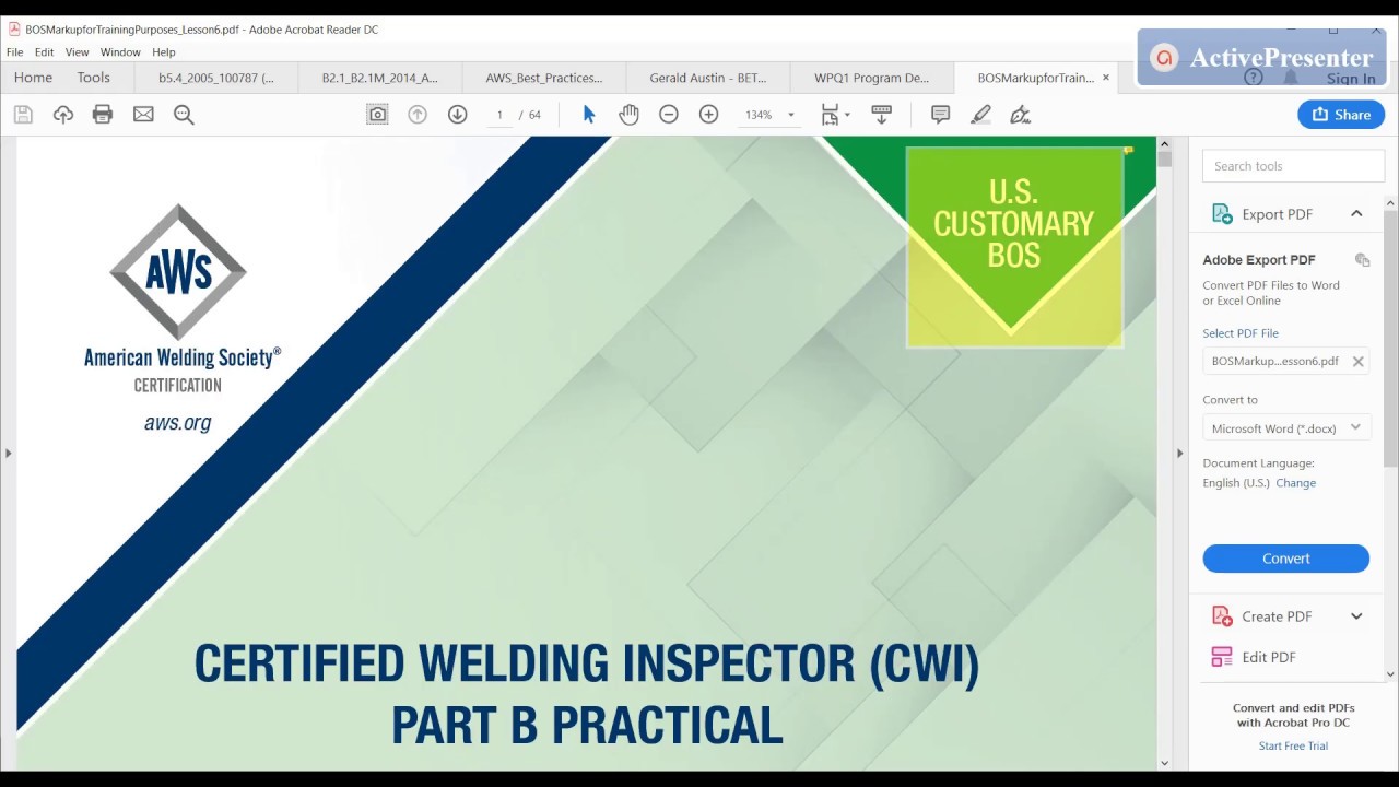AWS Book of Specifications-Clause 2 Structural. Part 1 - YouTube