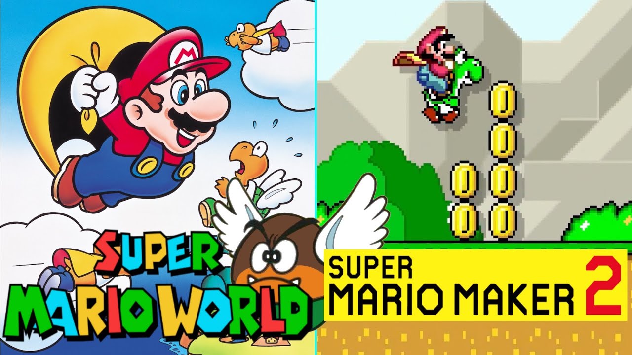 Super Mario Maker 2: Donut Plains 1 Showcase - YouTube