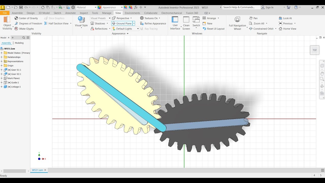 Design Concept|Inventor Studio|Ellipse Gear - YouTube