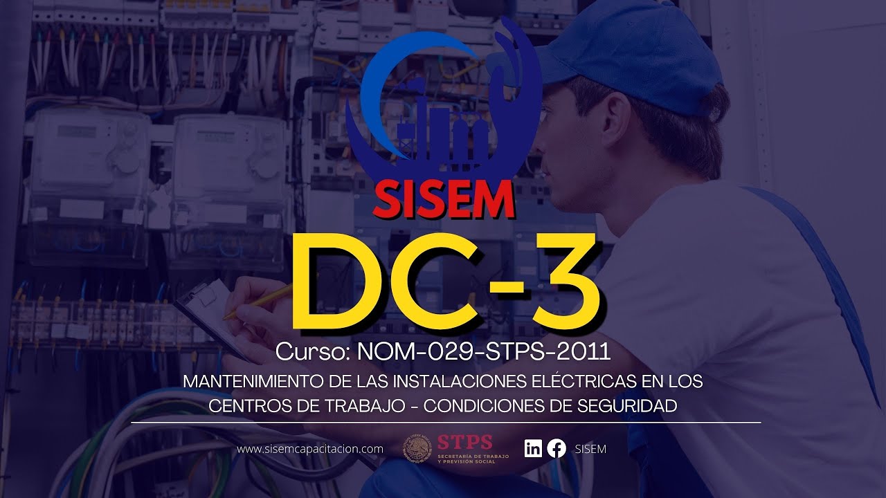 CURSO DC-3 NOM-029-STPS-2011 - YouTube
