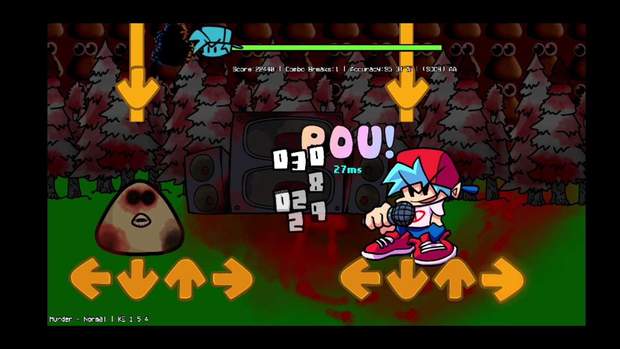 Friday Night Funkin Vs Pou Evil - YouTube