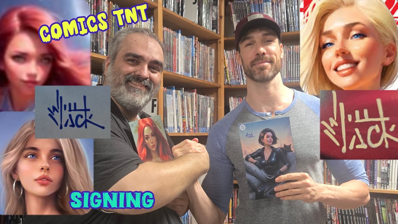 artist will jack signing event comics toons and toys, tustin ca 12-17 ...