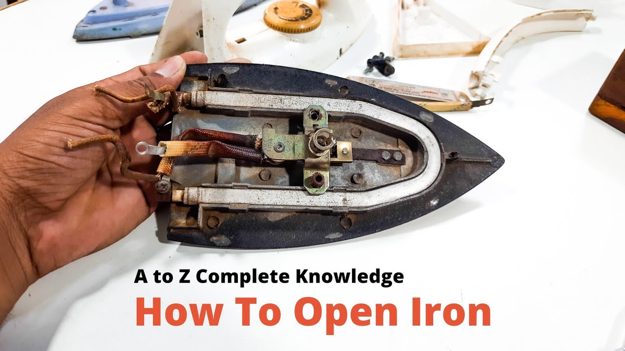 Iron Repair | How To Open Iron Body | Iron Repairing | Iron Spare Parts ...