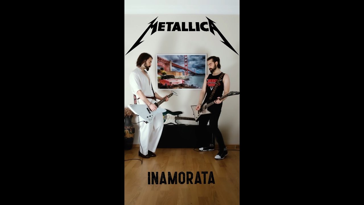 We Played Inamorata Together with My Twin! #metallica #inamorata # ...