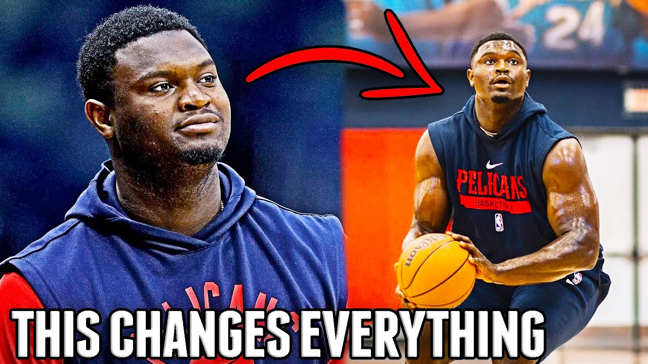 ZION WILLIAMSON IS RIPPED AND SCARING EVERYONE - YouTube