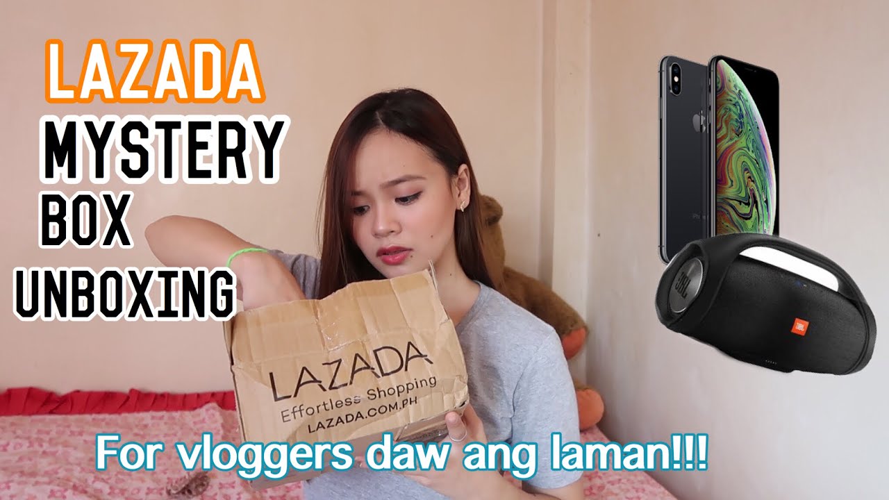 LAZADA MYSTERY BOX UNBOXING | Philippines - YouTube