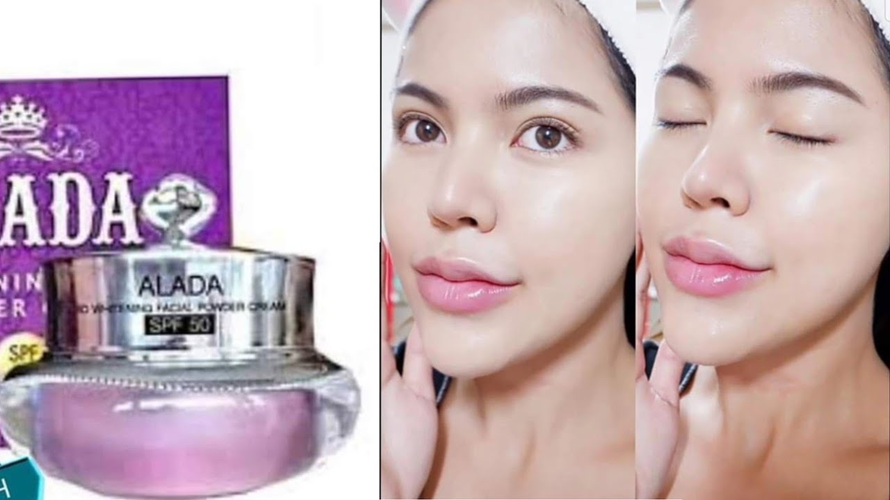ALADA 3d whitening face powder cream(একনি/ ব্রন দূর করে ও ত্বক ৬-৭ সেড ...
