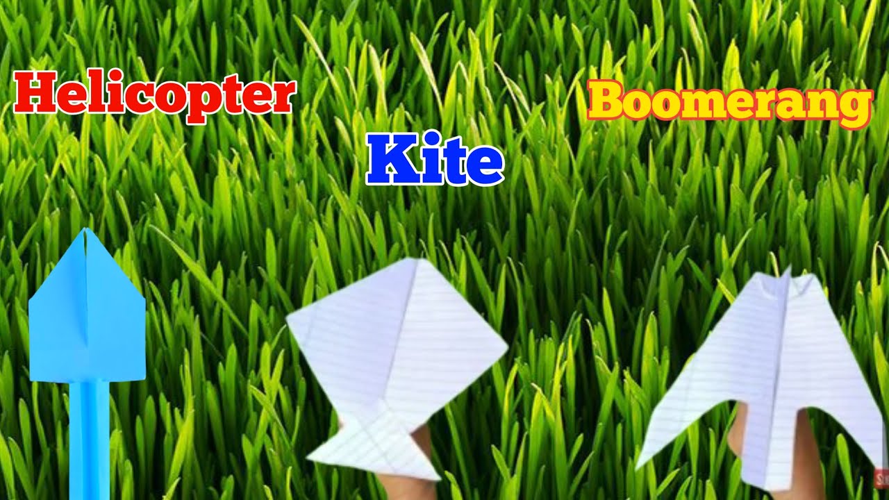 Best 3 flying planes | How to make a best 3 flying helicopters like ...