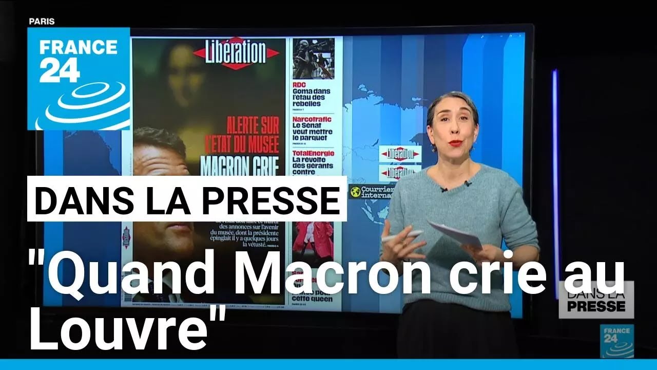 Emmanul Macron au Louvre: "Une visite pour épater la galerie?" • FRANCE ...