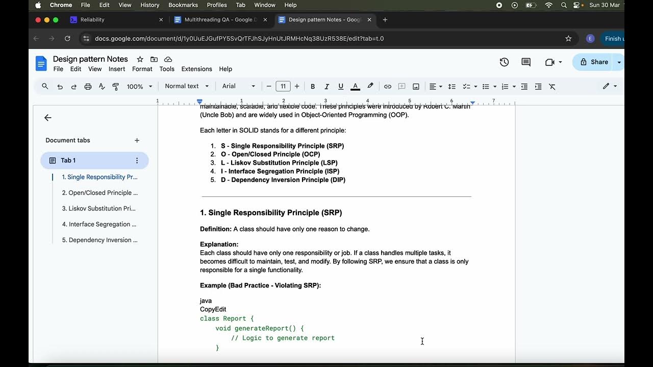 S.O.L.I.D Principles | Lecture 1 - YouTube