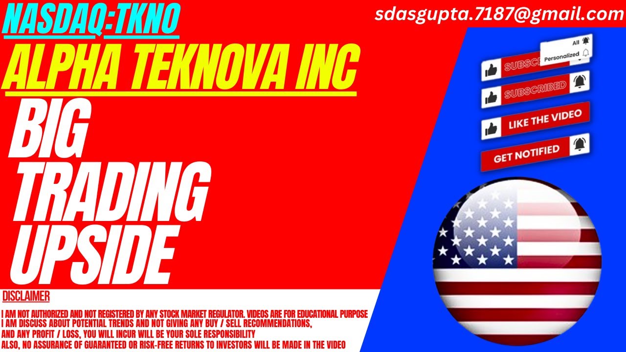 BIG TRADING UPSIDE : TKNO STOCK ANALYSIS | ALPHA TEKNOVA STOCK - YouTube