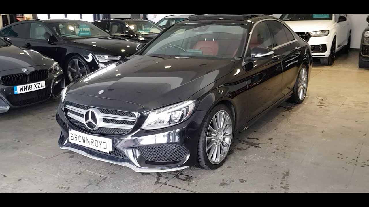 Mercedes c220 amg line premium plus - YouTube