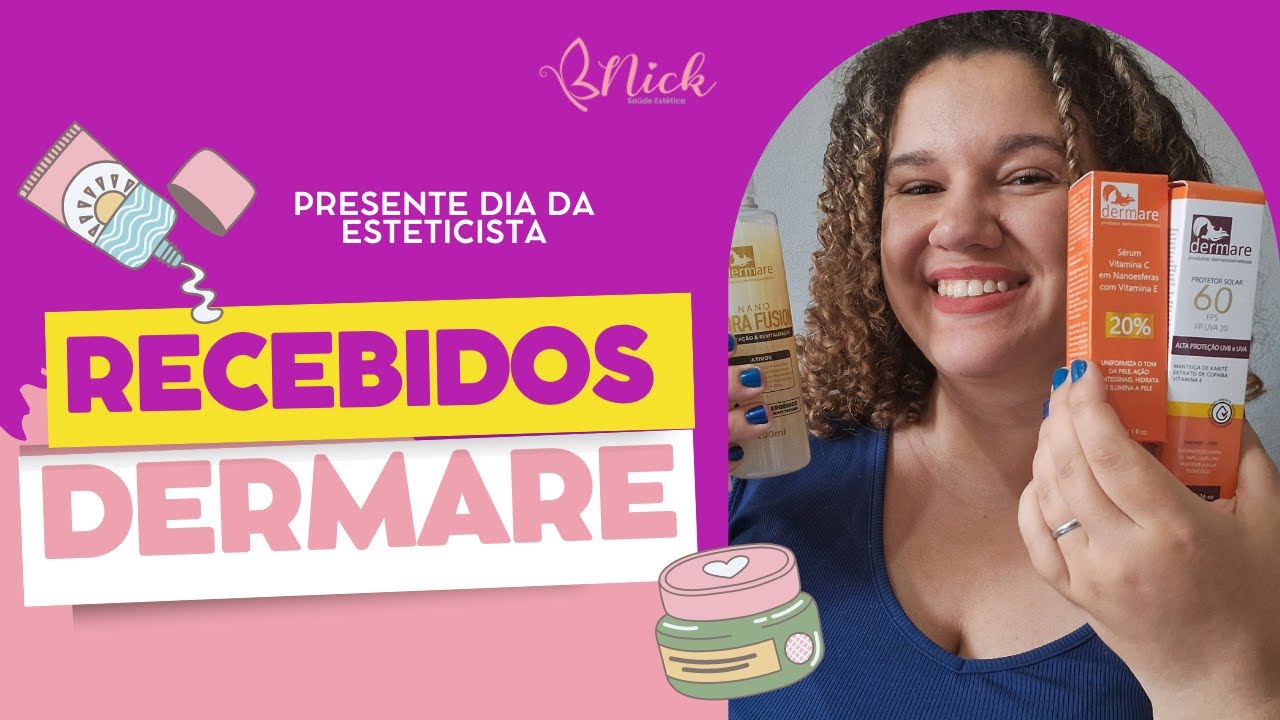 Recebidos Dermare| Lista dos Sonhos @dermare - YouTube