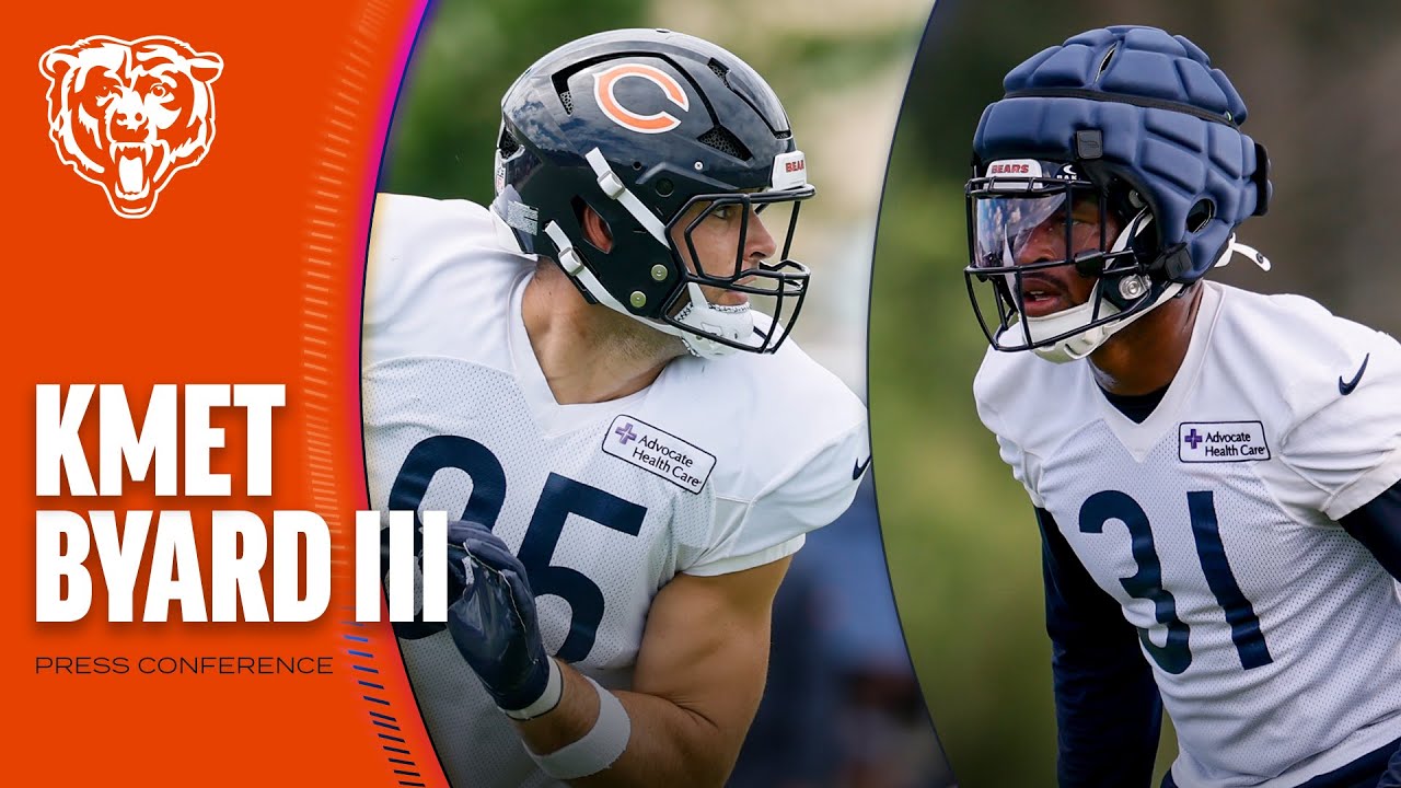 Cole Kmet, Kevin Byard III, discuss progression, final preseason game ...