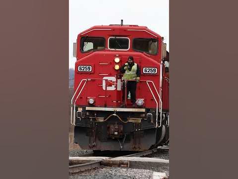 CP 6259 Departs Spence Yard - YouTube