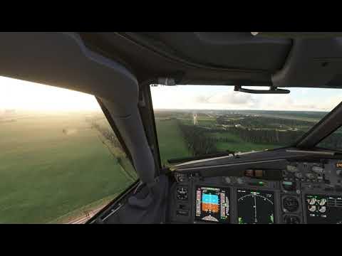 ULTRA REALISM MSFS 2020. RTX 4090. Landing in St. Petersburg ( ULLI ). PMDG 737.4К. - YouTube