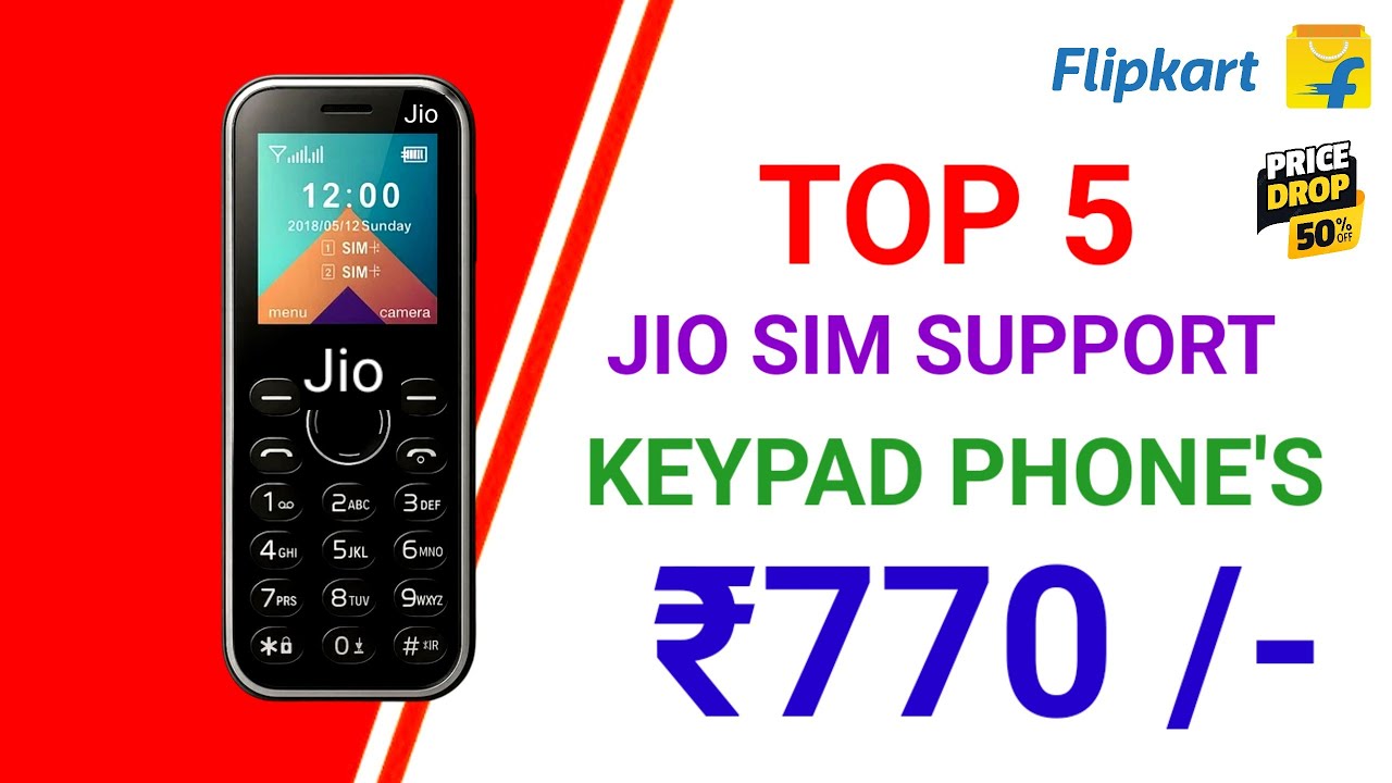 🔥Top 5 Jio Sim Supported Keypad Phones in 2025 मात्र ₹770 🥳.!! Best ...