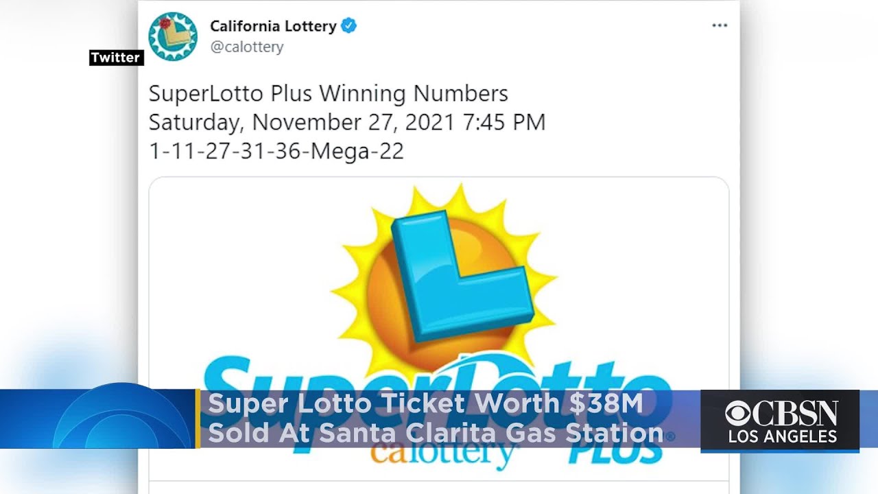 Super Lotto Ticket Worth $38 Million Sold At Santa Clarita Gas Station ...
