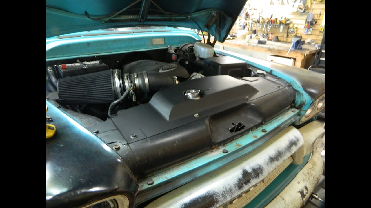 1959 Apache GMC Fleetside Rad Cover - YouTube