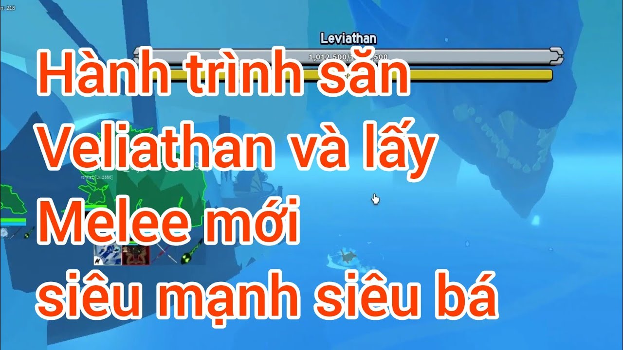 Roblox - Hành Trình Săn Levia Than Lấy Melee Mới Siêu Ngầu || HT WiBu ...