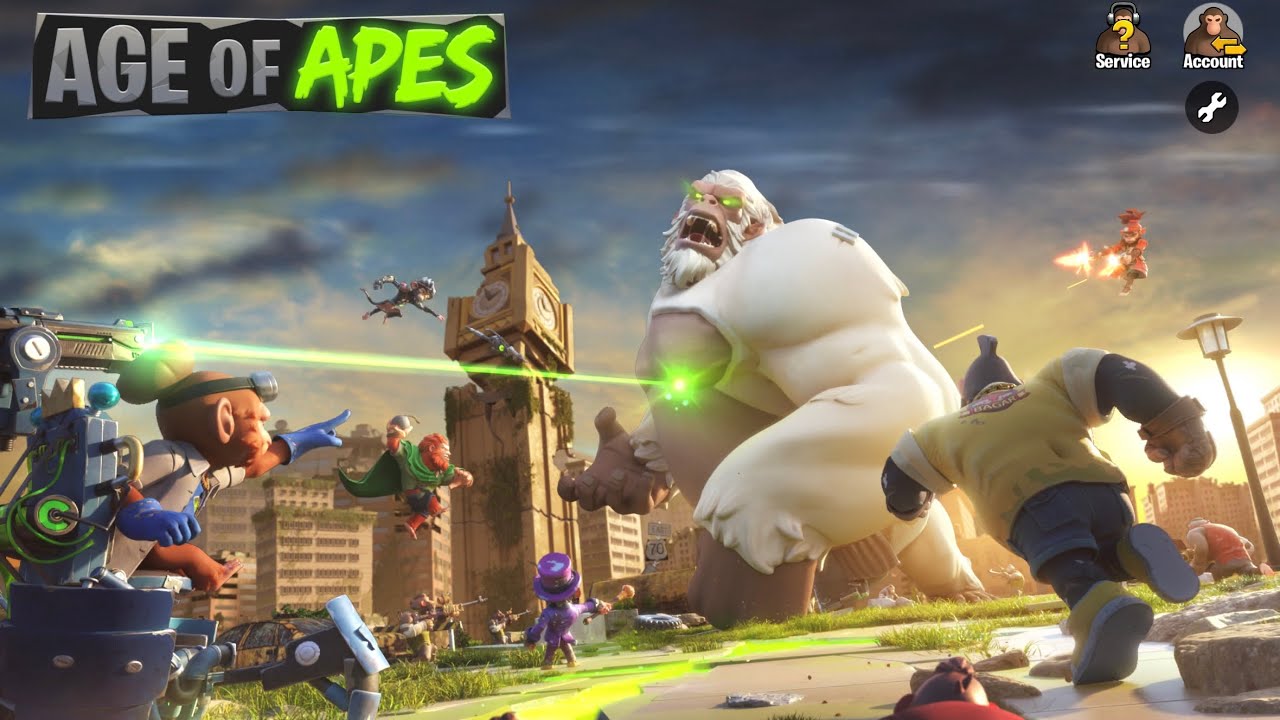 Best Non-Stop Action Levels In Age Of Apes Mobile Game - YouTube